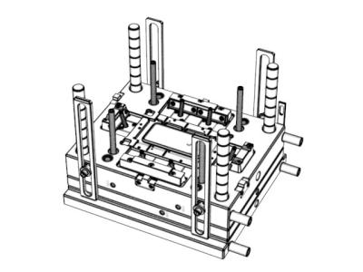 Китай OEM / ODM:Custom Consumer Electronics Moulds / Battery cover (1*1) No.22683-A: Оригинальные формы для потребительской электроники продается