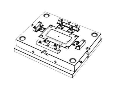 Cina OEM / ODM: Cold Runner Injection Molding & Transparent phone TP trim (1*1) No.23854 in vendita