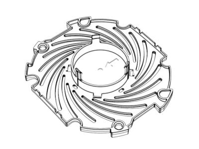China OEM/ODM：Custom Electronic Enclosures / Top cover bracket (1*2) No.24669 for sale