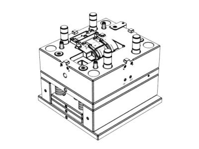 Китай OEM / ODM: Cold Runner Injection Molding & Left + Right Transparent Eye Shell ((1+1) No.23056 продается