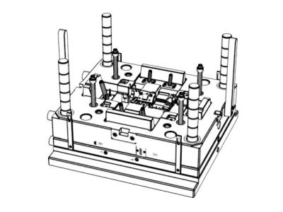 China OEM / ODM ： Single Cavity Injection Mold & LH Bracket (1*1) No.23399 for sale