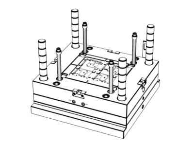 China OEM / ODM: Cold Runner Injection Moulding & Transparent Drie-proof Phone Upper Bottom Housing (1*4)23690 Te koop