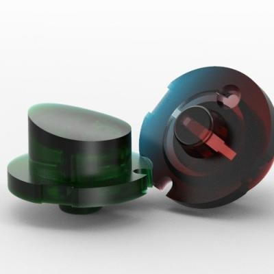 China OEM / ODM: Präzisionsspritzgießerei & Kopfhörer-Ladekastknopf (1*8) Nr. 24202 & 24203 zu verkaufen