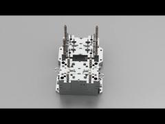 Headphone Lower Housing (1*2) / Hot runner / Three-plates mold No.23306 &23307