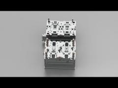 On-board Rear Housing (1*2) / Hot Runner / Three-plates mold No.23909
