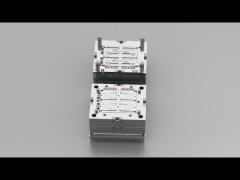On-board Lower Bracket (1*4) / Hot runner / Two-plates mold No.23912