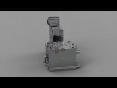 Lower inner cover of transparent earphone charging box / cold runner / 500k shots No.24198