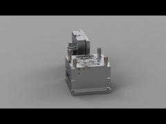 OEM / ODM ： Precision Injection Molding & Transparent earphone charging box left bracket (1*4) No.24199