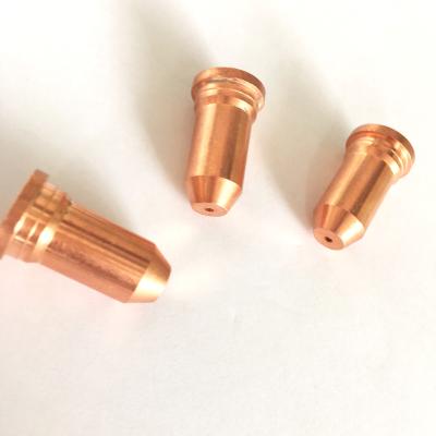 China El soplete cortador del plasma de Esab del oro parte la boca y el electrodo del plasma Pt100 en venta