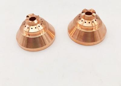 China Do ouro de Hypertherm do plasma 125 dos materiais de consumo 420172 do protetor partes mais bonitos da mão do copo à venda