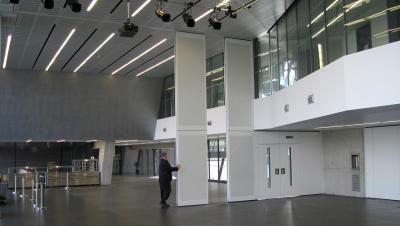 China Meeting Room Hanging Sliding Door Banquet Hall Partition Wall for sale