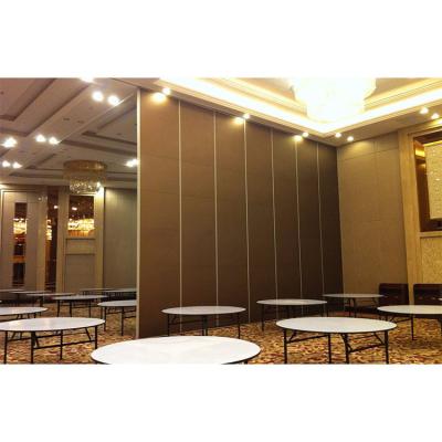 China 105CM SoundProof Movable Partition Wall Panels Wood Fiber For MultiFunction Room for sale