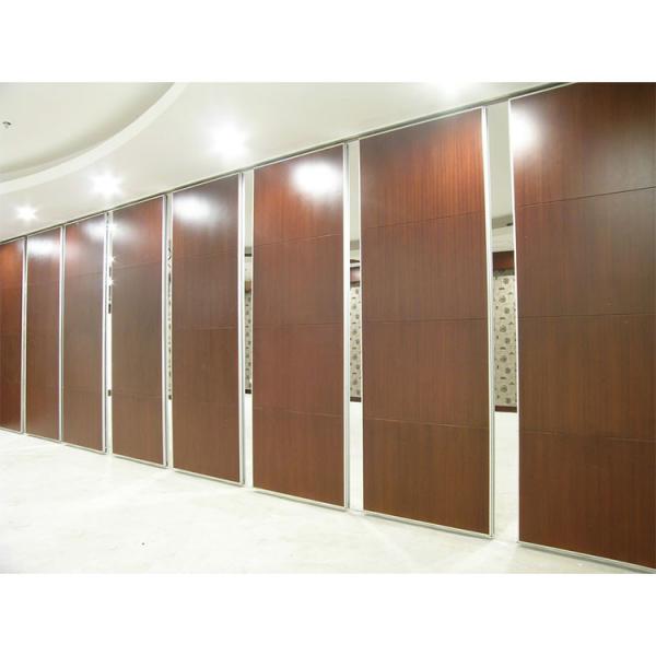 Movable MDF Operable Panel Partitions For Exhibition Hall / Banquet Hall