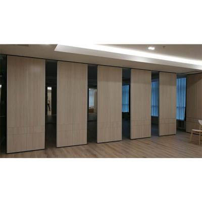 China Movable / Operable Wooden Partition Wall Soundproofing Customized for sale
