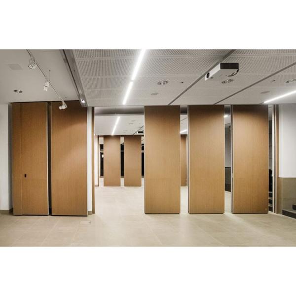 Movable MDF Operable Panel Partitions For Exhibition Hall / Banquet Hall
