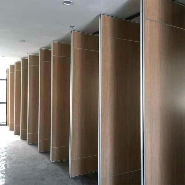 Movable MDF Operable Panel Partitions For Exhibition Hall / Banquet Hall