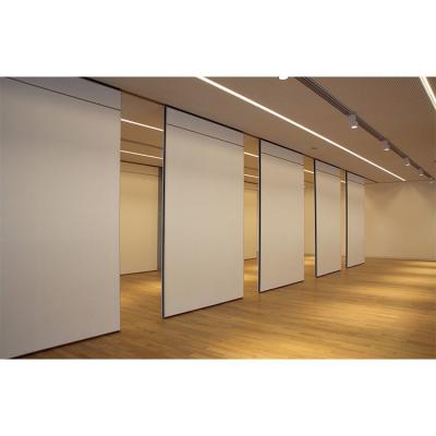 China Conference Room Acoustic Sliding Wall Fireproofing Operable Partition Wall Dividers for sale