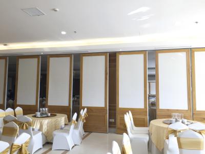 China Soundproofing Movable Partition Wall Folding Operable Partitions For Banquet Hall for sale