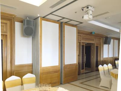 China Soundproofing Movable Partition Wall Folding Operable Partitions For Banquet Hall for sale