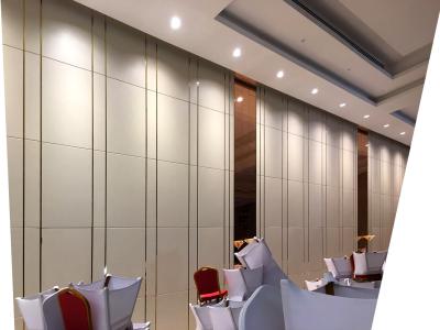 China Operable Wooden Sliding Folding Partition Walls For Conference Hall for sale