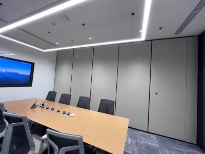 China Meeting Room MDF Movable Folding Partition , Hotel Partition Walls ISO9001 SGS for sale