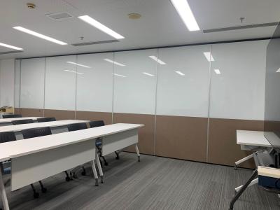 China Customized Operable Partition Wall System / Acoustic Folding Partitions For Meeting Room for sale