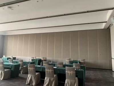 China Customized Operable Partition Wall System / Acoustic Folding Partitions For Meeting Room for sale