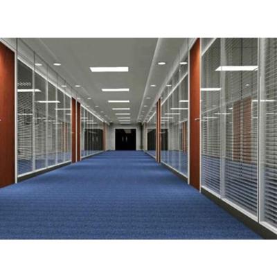 China Aluminum Frame Office Glass Partition Wall Single Glazed Suspended Partition Wall for sale