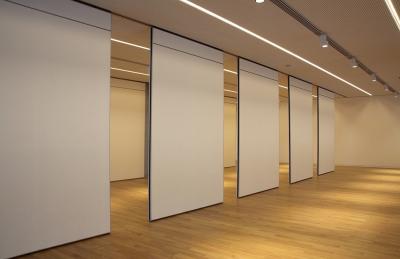 China Operable Acoustic Wall Systems 89mm Soundproof Movable Partition for sale
