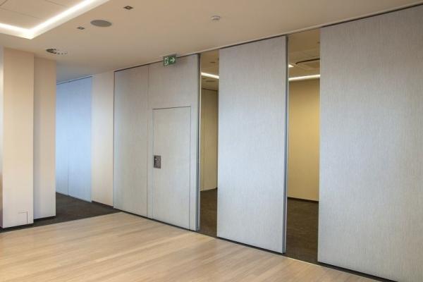 AE Barato all'ingrosso Decorativo Piegamento liscio divisorio scorrevole Pareti divisorie insonorizzate mobili