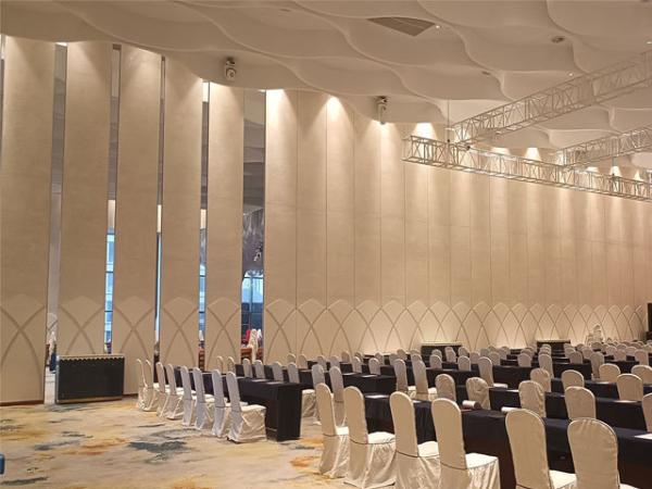 Quality High Operable Acoustic Partition Wall with 6061-T6 Profile and Q235 Steel Frame for sale