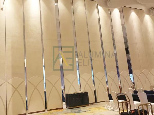 Quality High Operable Acoustic Partition Wall with 6061-T6 Profile and Q235 Steel Frame for sale