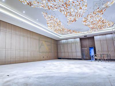 중국 85mm 두께와 9mm MDF 마그네슘 보드와 함께 사용자 정의 디자인 이동성 분단 벽 판매용