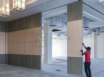 中国 6061-T6 アルミ合金フレームと52db音絶縁とカスタマイズされた音響隔壁 販売のため