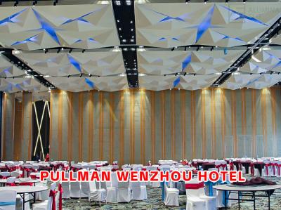 中国 プルマン温州ホテル：会議室や学校の仮設壁用、カスタムメイドの可動壁パネルと可動間仕切り壁 販売のため