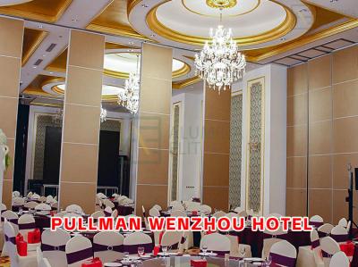 中国 プルマン温州ホテル：会議室や学校の仮設壁用、カスタムメイドの可動壁パネルと可動間仕切り壁 販売のため