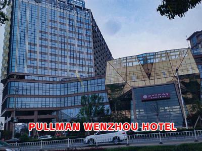 中国 プルマン温州ホテル：会議室や学校の仮設壁用、カスタムメイドの可動壁パネルと可動間仕切り壁 販売のため