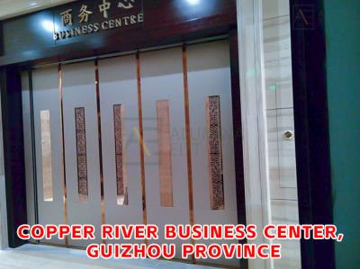 China business center：Sliding Acoustic Partition Wall System with Glass Finish Customizable Dimensions and OEM & ODM Design（For commercial use） for sale