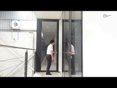 Durable Demountable Glass Partitions Double Glass Modular Office Glass Partition Walls