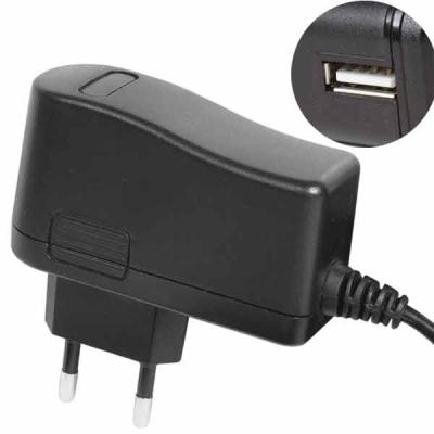 China 15W 5 Volt Travel Power Adapter 3A Electrical Transformer Right Angle For LED CCTV for sale
