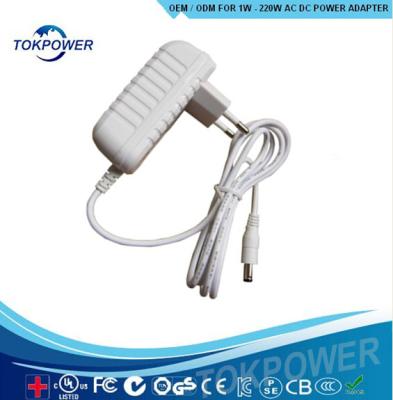 China Wall Mount 24V 0.5A AC Power Adapter / Universal Digital Power Adapter MP5 Charger for sale