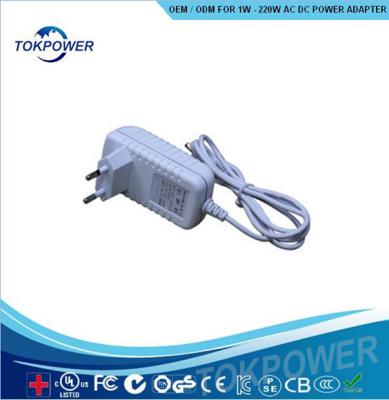 China 12W Digital Power Adapter 12v 1A AC DC power adapter for DVBS IEC EN 60601 for sale