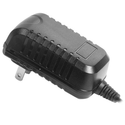 China 12 Volt Universal DC Power Adapter Wall Wart Power Supply Black EN61347 for sale