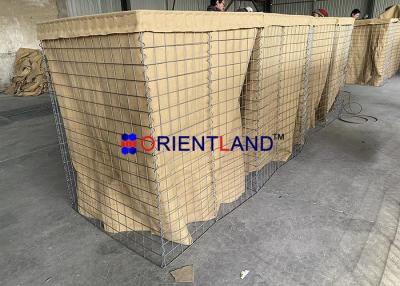 China MIL 1 1.37m Defensive Barrier Collapsible Wire Mesh Container 4.0 mm for sale