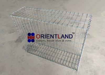 China Corrosiebestendige gelaste gabion manden Opleiding 5 cm × 10 cm Grootte 1m × 0,8m × 0,3m Te koop