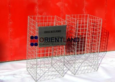 China Welded Wire Stone Gabion Pillars / Gabion Columns As Decorative Elements for sale