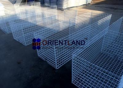 China Smooth And Tidy Surface Welded Mesh Gabion Baskets Permeable No Collapse for sale