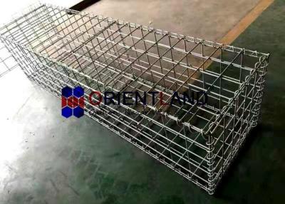 China Small Galvanized Welded Gabion Baskets Gabion Wall Fence 4.0mm 5.0mm Wire Gauge for sale