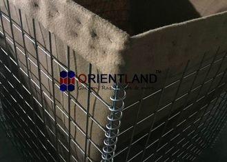 China 5mm Dia Military Bunkers Mil 10 Hesco Bastion Wall Barrier SGS for sale