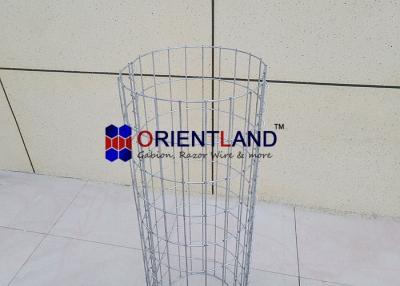 China 4.0mm Wire Diameter 32cm Round Gabion Column for sale